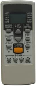Amazon.com: Easytry123 Remote Control for Fujitsu AR-AB17 AST7RSB-W AR ...