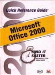 Amazon.in: Buy Quick Reference Guide to MS Office 2000 Book Online at ...