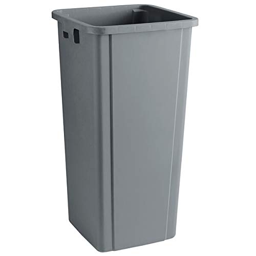 Amazon.com: PRO&Family 92 Qt. / 23 Gallon / 87 Liters Gray Square Trash ...