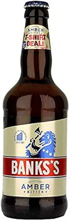 Banks's Amber Bitter 500ml - Case of 12 : Amazon.co.uk: Grocery