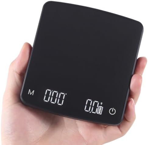 BOMATA Mini Coffee Scale with Timer for Espresso and Pour Over Coffee ...
