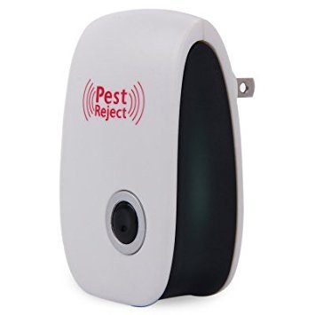 White-1Pack : LightMe Multi-purpose Electronic Pest Repeller Ultrasonic ...
