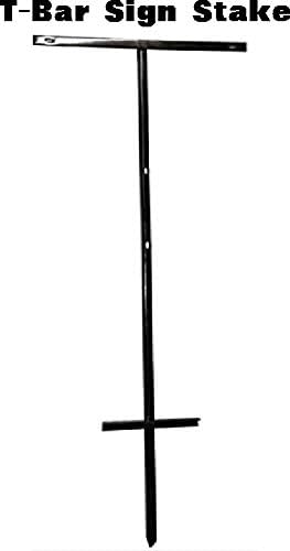 Amazon.com : T-Bar Sign Stakes, 2 Pack 42'' Heavy Duty Metal Stake, Use ...
