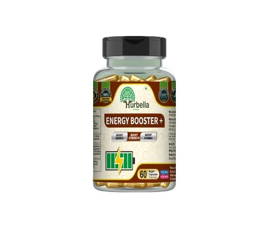 Hurbella Energy Booster Capsules: Natural Vitality Support for Enhanced ...