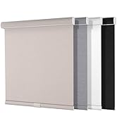 Amazon.com: Boolegon Roller Shades for Windows Light Filtering Cordless ...