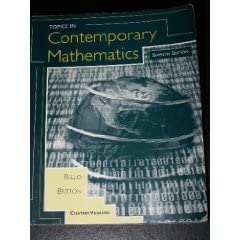 Amazon.com: Topics in Contemporary Mathematics, Custom Publication ...