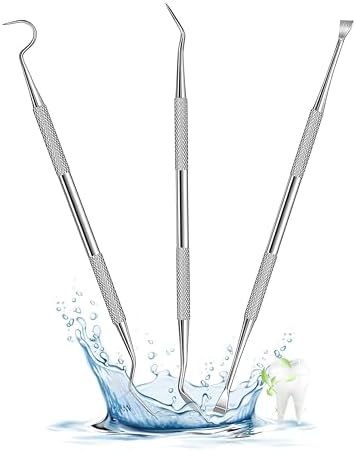 Amazon.com : Dental Tools - Plaque Remover Teeth Cleaning Tool 4 Pcs ...