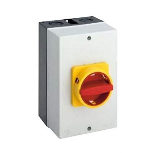 40A 4 Pole (ON/OFF) Load Break Switch with ABS Plastic Enclosure B31 ...