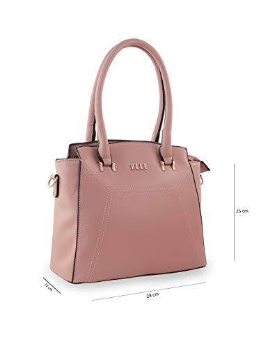 Buy ELLE Womens's Tote Handbag (Mauve) at Amazon.in