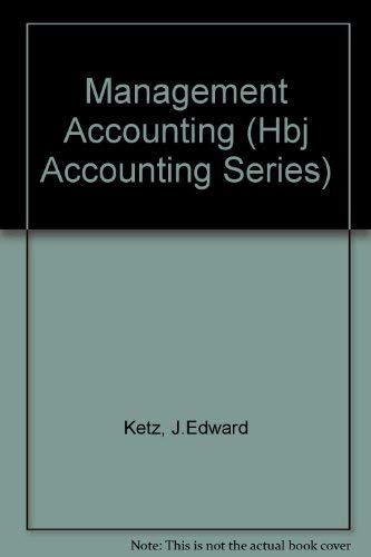 Amazon.com: Management Accounting (Hbj Accounting Series ...