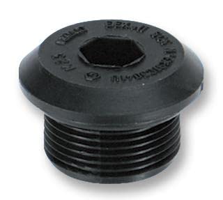 Plug, GF Nylon EEX M20, Plastic Fasteners, Plastic Screws, Qty.1 | Dome ...