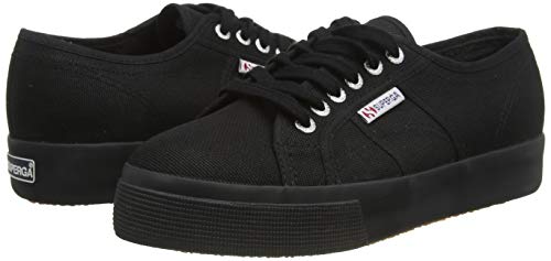 (TG. 35 EU) Superga 2730-Cotu, Scarpe da Ginnastica Bambina, Nero (Full Black 99
