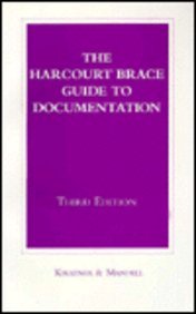 Amazon.com: The Harcourt Brace Guide to Documentation: 9780155025141 ...