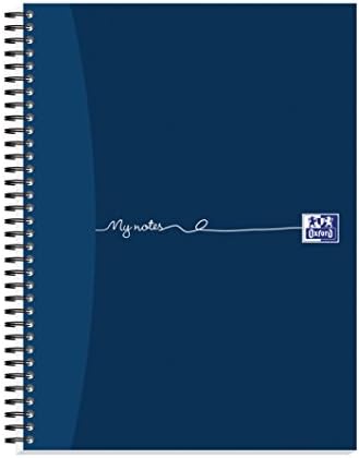 Oxford My Notes A4 Card Cover Wirebound Notebook, Ruled with Margin and ...