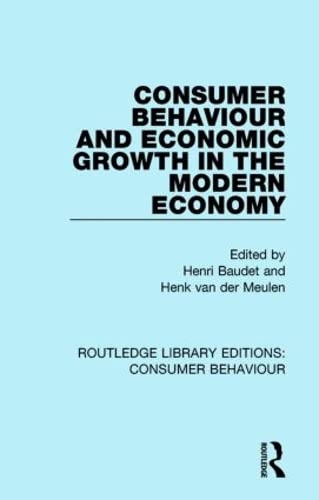 Ebook – Consumer Behaviour and Economic Growth in the Modern Economy 1 ...