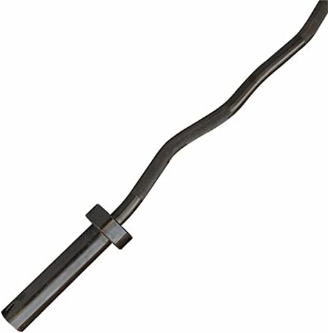 Buy BULLAR Weight Lifting Rod, 4Ft Curl Rod, Chrome Plated Steel Gym ...