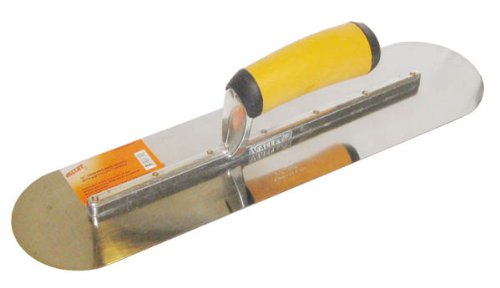 Pool Trowel with Soft Touch Handle, Stainless Steel Blade, 18" x 5 ...