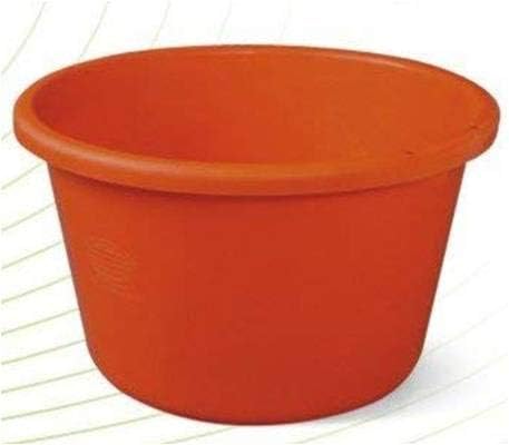 Samruddhi Plastic Unbreakable Tub (50 L), Orange : Amazon.in: Home ...