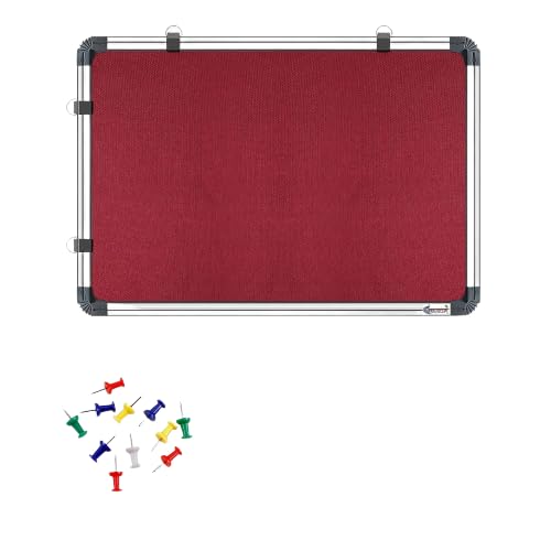 Sun Shine 2 X 3 Feet Notice Premium Pin-up Board/Soft Board/Bulletin ...