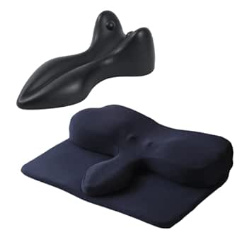 Amazon.co.jp: [RAKUNA] [ラクナ] ネックポール+ネックポールピロー セット 首枕 首 肩 : ホーム＆キッチン