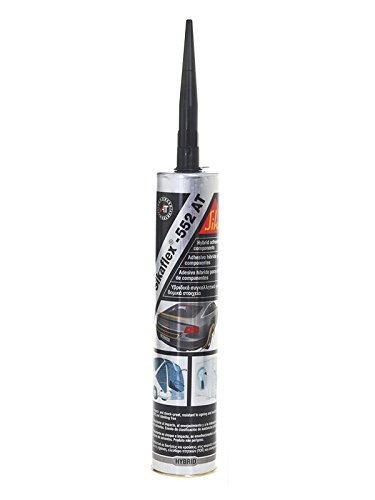 Sikaflex 552 at High Strength Adhesive 300ml Cartridge Black : Amazon ...
