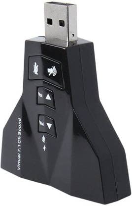 Buy AdzMozi® Airplane Virtual 7 1 Channel USB Sound Adapter External ...