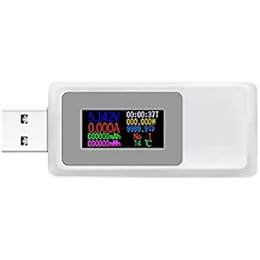 Amazon.co.jp: COOWOO USB電流電圧テスター チェッカー 3-30V/0-5.1A 急速充電QC2.0/QC3.0/MTK ...
