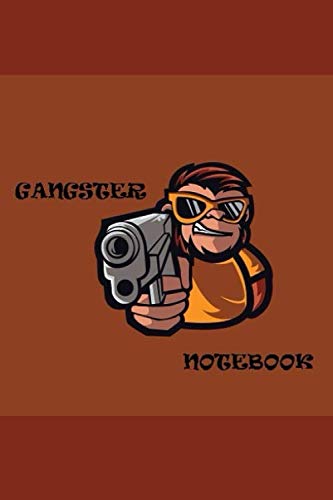 Gangster Notebook: 130 Pages Of Lined Paper Plain Notebook ideal to ...