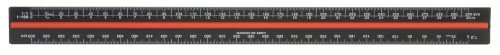 Amazon.com: Linex Scale Ruler Triangular Aluminium Colour-coded Scales ...