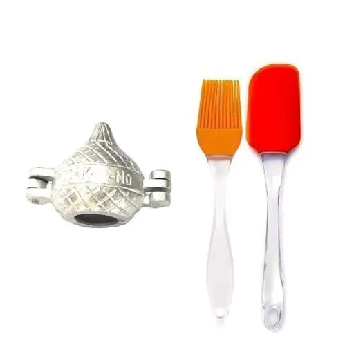 Buy BLUE TRANCE Combo of Aluminium Modak Maker Mould, Press Mould for ...