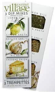 Amazon.com | Gourmet Village Dip Mix Sampler: Serveware Accessories ...