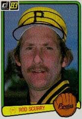 Amazon.com: 1983 Donruss Baseball Card #376 Rod Scurry : Collectibles ...
