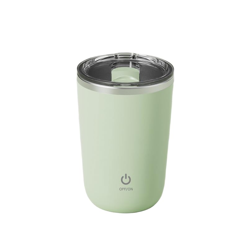 Amazon.co.jp: 自動撹拌 ステンレス マグカップ 自動磁気撹拌カップ 蓋付き 350ML USB充電 ミキシングカップ コーヒーカップ 電動多機能マグカップ 携帯便利 電動 ...