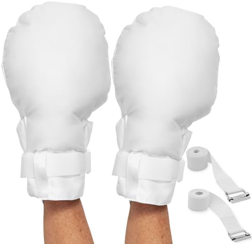 Amazon.com: Medical Double Security Mitts - One Size Fits All Hand ...