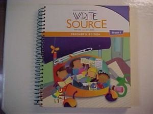 Great Source Write Source: Teacher's Edition Grade 1 2012 by GREAT ...