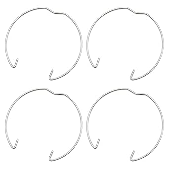 YPLonon MR16 & GU10 Retaining Spring Rings Clips 36PCS Spotlight Clasps ...