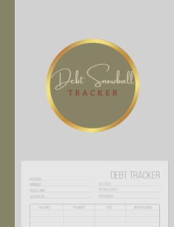 Debt Snowball Tracker: Simple Debt Payoff Planner | Debt Snowball ...