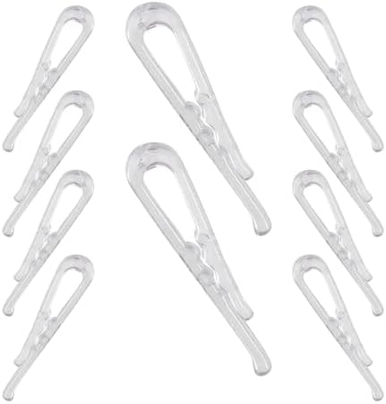 Amazon.com: MOFANCY 1.5 inch/38mm U Shape Clear Durable Plastic ...