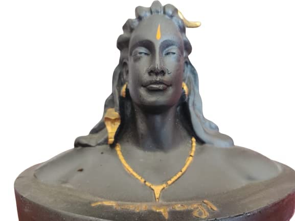 Buy Shiv Showpiece for Car Dash Board, Pooja & Gift, Mahadev Murti/Idol ...