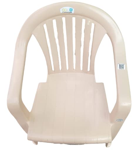 Plastic Mid Back with Arm Chair : Amazon.in: Home & Kitchen