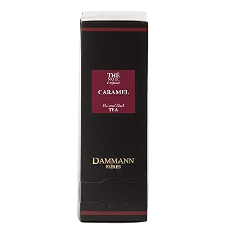 Amazon.com : Dammann Freres Sachets, Caramel Toffee Flavored Tea Bags ...