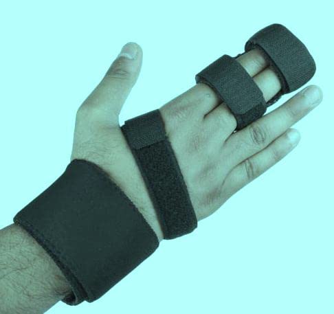Buy TODAY HEALTH Two Fingers Splint Trigger Finger Adjustable Brace ...