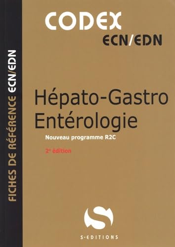 Amazon.com: Codex Hépato-Gastro Entérologie (2e éd): Nouveau programme ...