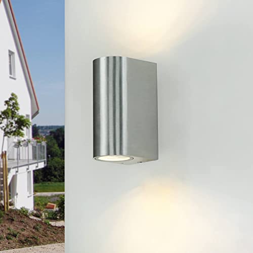 Aalborg Design Outdoor Wall Light in Round IP44GU10Socket Weatherproof ...