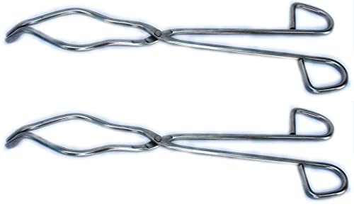 Sigma Crucible tongs - 8 Inch Stainless Steel for laboratory use Pack ...