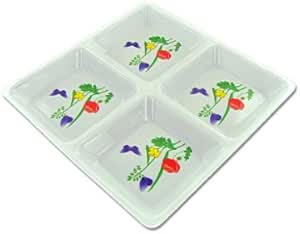 Amazon.com: Four Section Plate ( Case of 36 ) : Home & Kitchen