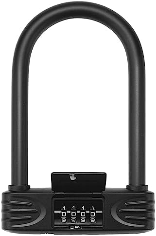NBYT 4 Digit Resettable Combination Bike U Lock/D Lock for Bikes/Glass ...