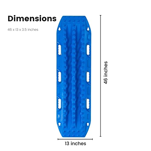 Snapklik.com : MAXTRAX MKII FJ Blue Vehicle Recovery Board