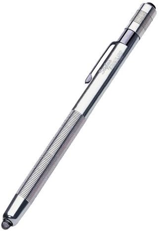 Streamlight 65016 Stylus 3-AAAA LED Pen Light, Silver with Bright Blue ...