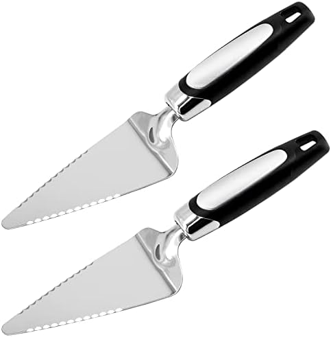 3 Pieces Pie Server Set Stainless Steel Pie Spatula Serrated with ...
